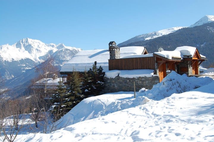 Chalet éPoustouflant Au Calme Avec Vue Imprenable! - Méribel