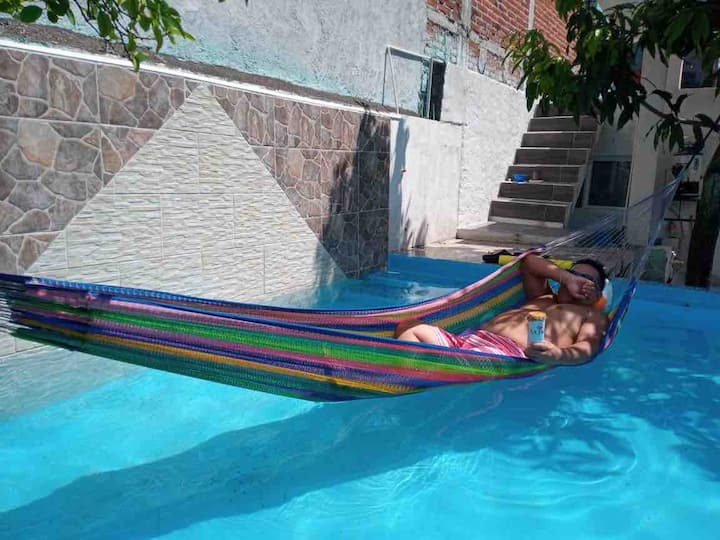 Casa Con Alberca Sola Oaxtepec Cuautla Morelos. - Cuautla
