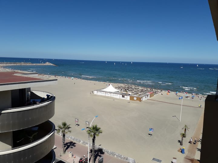 T2 Neuf 7è éTage Vue Panoramique, Garage Fermé - Canet-en-Roussillon