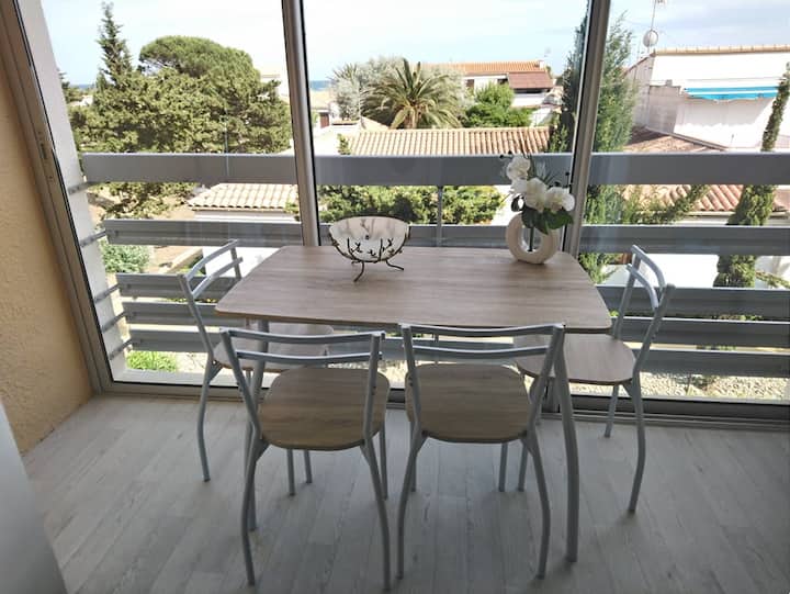Port-leucate Beau T2 En Bord De Mer - Leucate