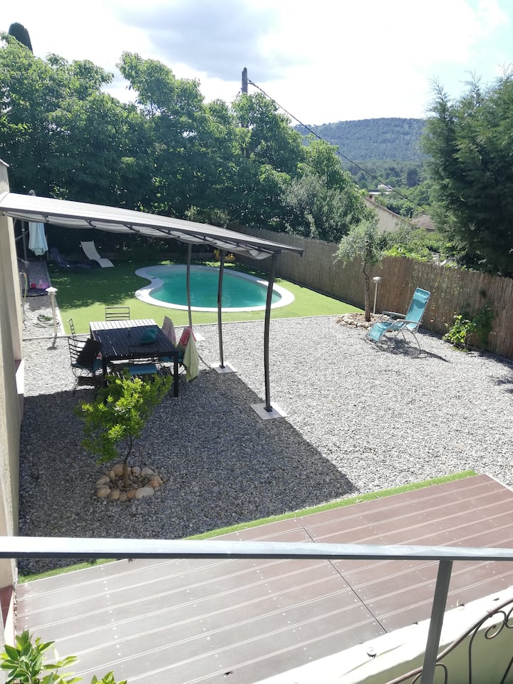 Sublime Appart / Terrasse Piscine Privee Jardin - Aubagne
