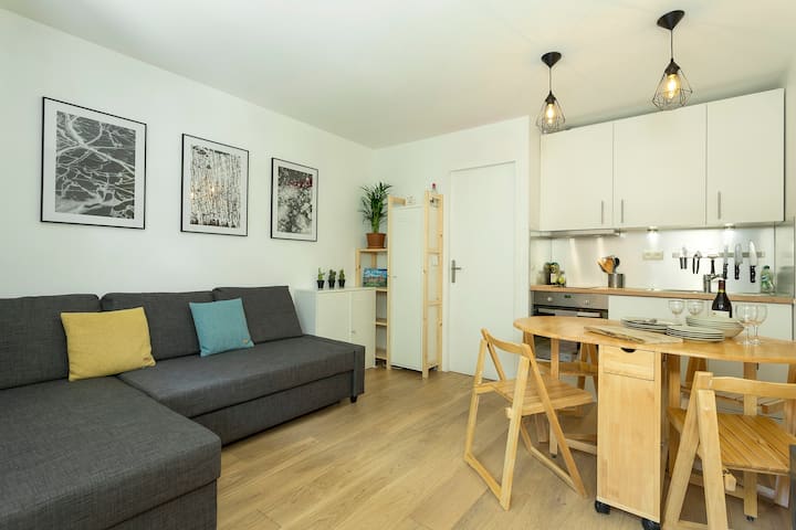Modern Studio Apartment With Views Of Mont Blanc - Aiguille du Midi