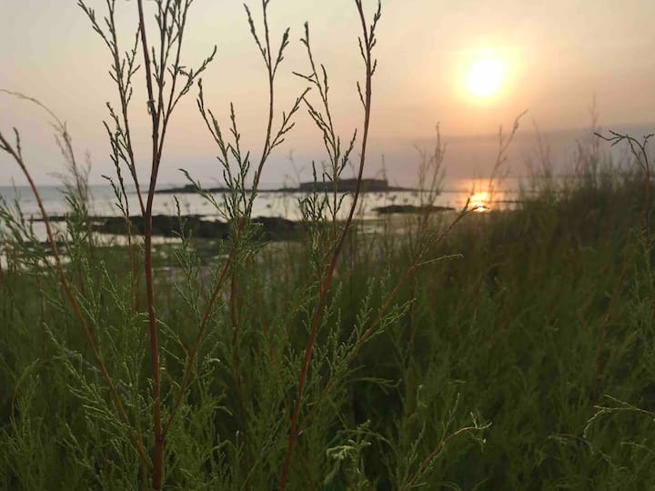 Vue Mer Le Fort Bloqué (Ploemeur) - Ploemeur