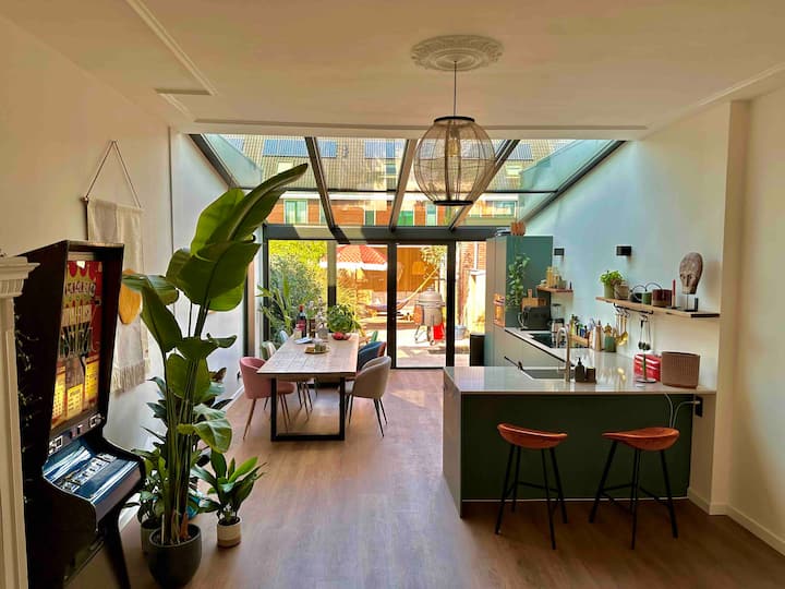 Stylish Home Near Beach, Dunes & City + Free Bikes - Haarlem