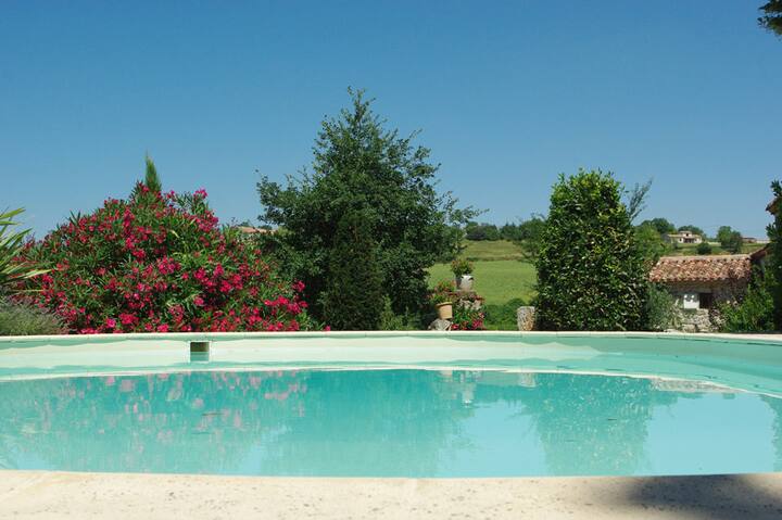 Beautifully Restored Gascon French Farmhouse - Les Jardins de Coursiana