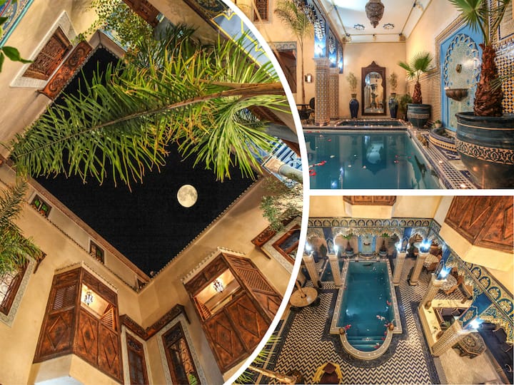 Belle Chambre Deux Lits Grande Piscine - Marrakesh