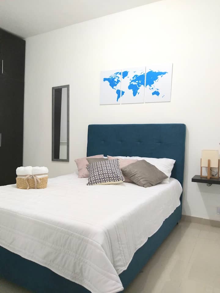 Lindo Apartaestudio En Granada, Zona Rosa - Cali