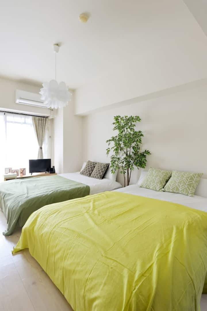【5ppl/4f】7 Min To Nihonbashi Sta/48 Min To Kix/1dk - Umeda