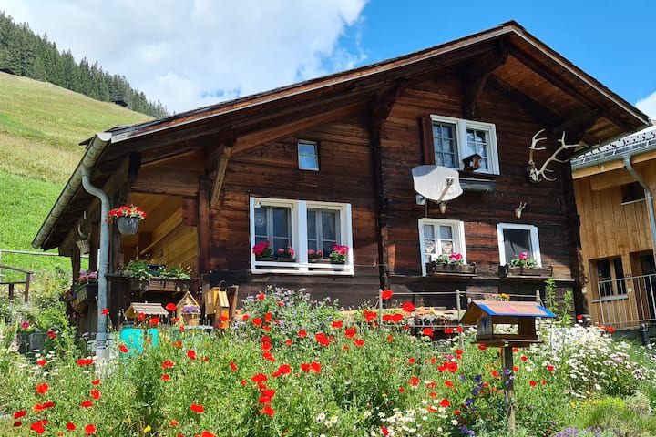 Cozy Old Chalet At Gimmelwald, Full Rent - Lauterbrunnen