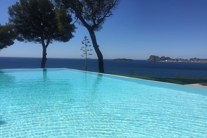Villa Contemporaine - Vue  Mer  - Piscine - La Ciotat