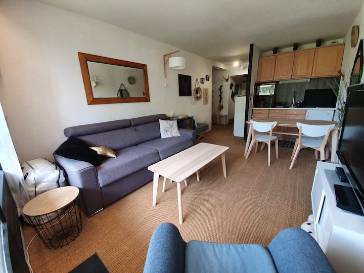 Appartement 32m², 4 Couchages Pied Des Pistes - La Joue du Loup