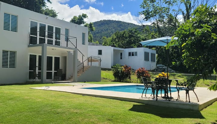 Hermosa Casa Con Piscina Privada En El Yunque - Puerto Rico