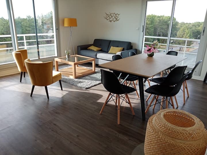 Beautiful F3 Apartment Of 70 M², Side Sea View, Near Beach, Quiet Street - ル・テュケ=パリ=プラージュ