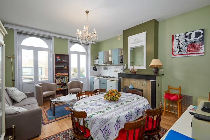 Duplex Appartement Max 7 Personen - De Haan