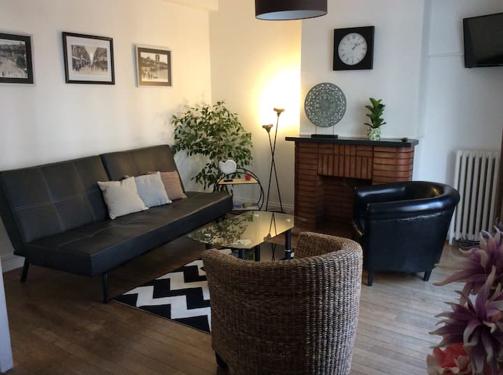 Appt Chaleureux Confort Avec Parking Centre Ville - Le Portel