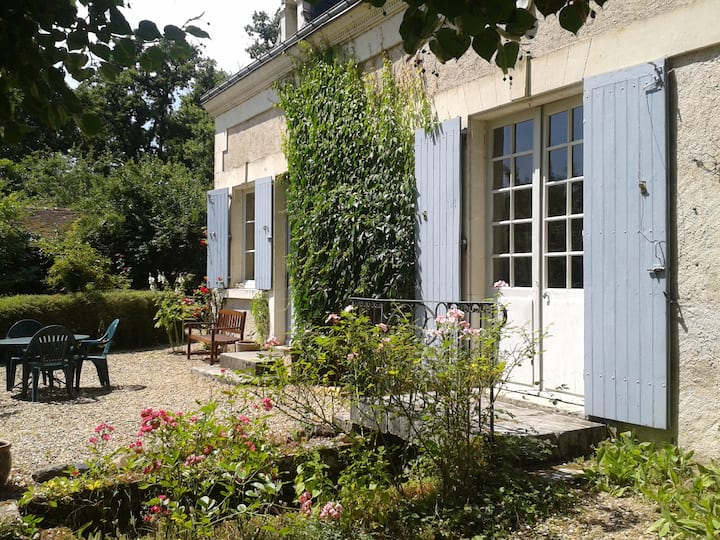 Maison De Maître Et Petite Maison Dans Parc Arboré - La Roche-Posay