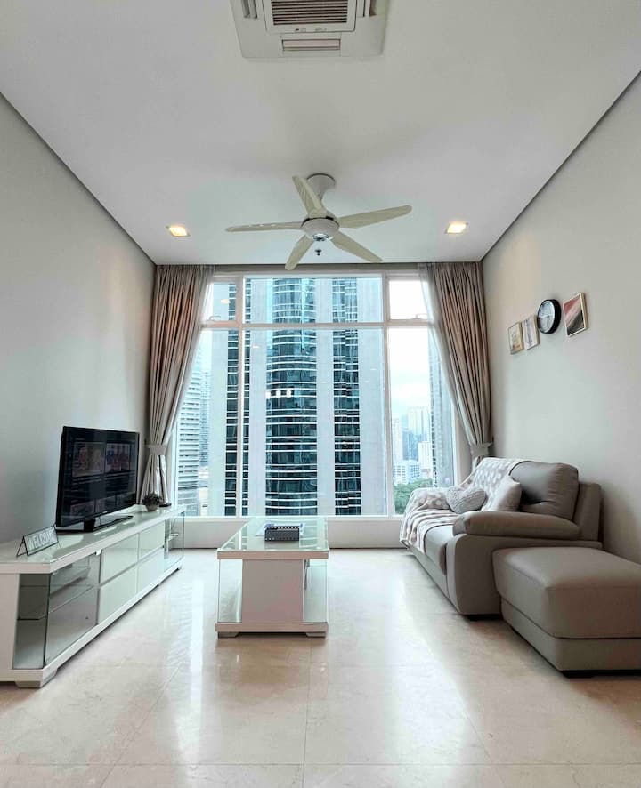 450m From Aquaria Klcc/kl Conventionctre, 2 Beds#1 - Kuala Lumpur