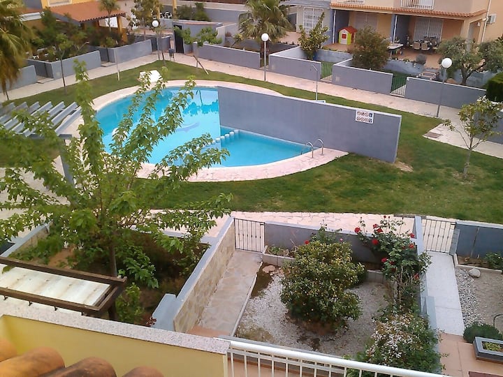 Adosado A 250 M Playa Peñiscola Garaje Privad&wifi - Benicarló
