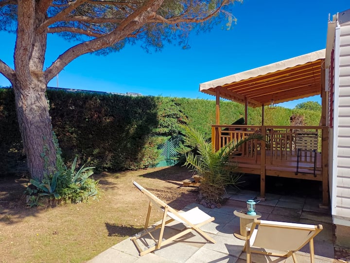 Mobil-home Climatisé 8 Personnes - Palavas-les-Flots
