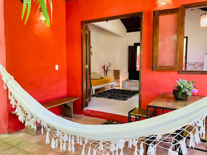Casa Aconchegante Salamandra - Entre Rio E Mar - Porto Seguro