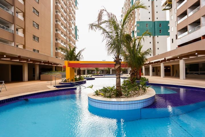 Apartamento 1 Quarto No Enjoy Olimpia Park Resort - Olímpia