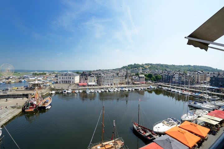Appart 1, Vue Sublime Sur Le Bassin D'honfleur - Honfleur