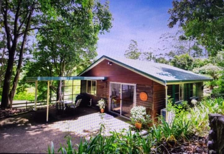 'Dads Art Studio' Artsy Relaxed Cosy Country Cabin - Maleny