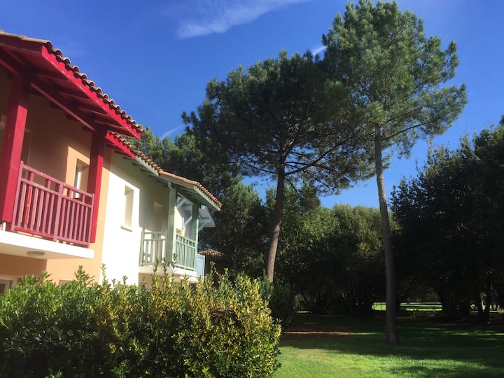 Promo, Maison Au Milieu Du Golf, Piscine Chauffée - Soustons