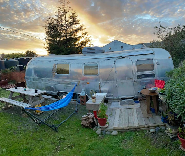 Classic Coastal Rustic Cottage Airstream - West Coast