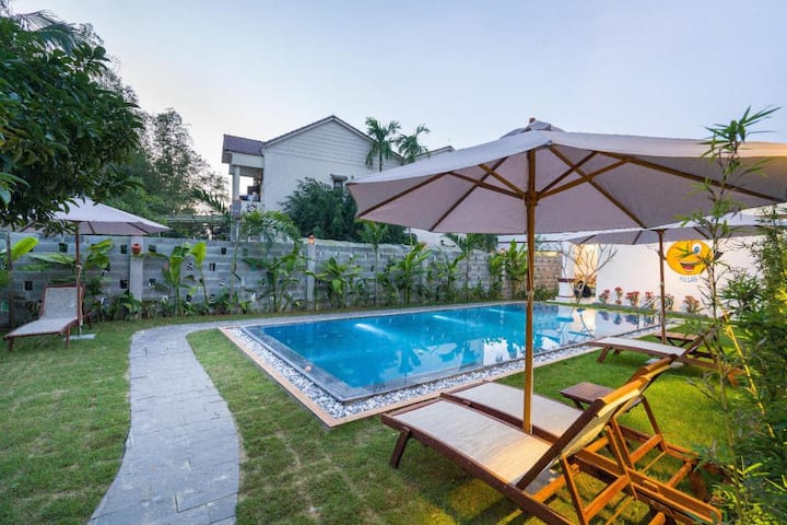 Entire Villa, Relax Garden,private Pool, Free Bike - Hội An
