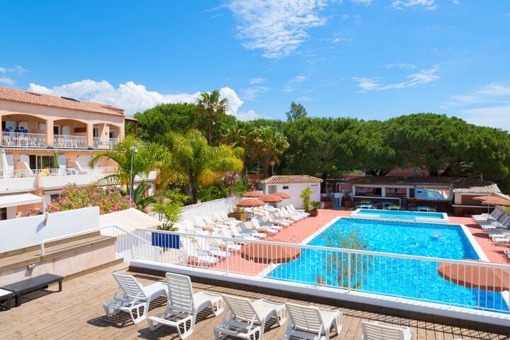 (102) Joli Studio + Coin Cabine (4 Pers.) à 250m D - La Londe-les-Maures