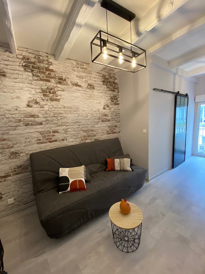 Studio Industriel «&nbsp;Le Bayard&nbsp;» Proche Gare - Sète