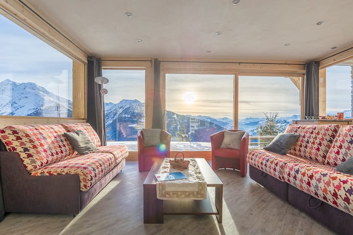 Appt 3*/96m²/10 Pers En Chalet à La Rosière - La Thuile