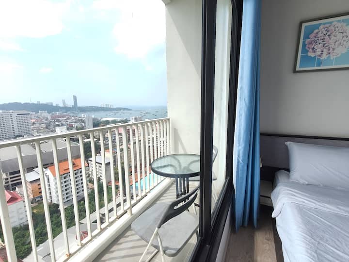 Sea View, High Floor Level,big Balcony 424 - Pattaya