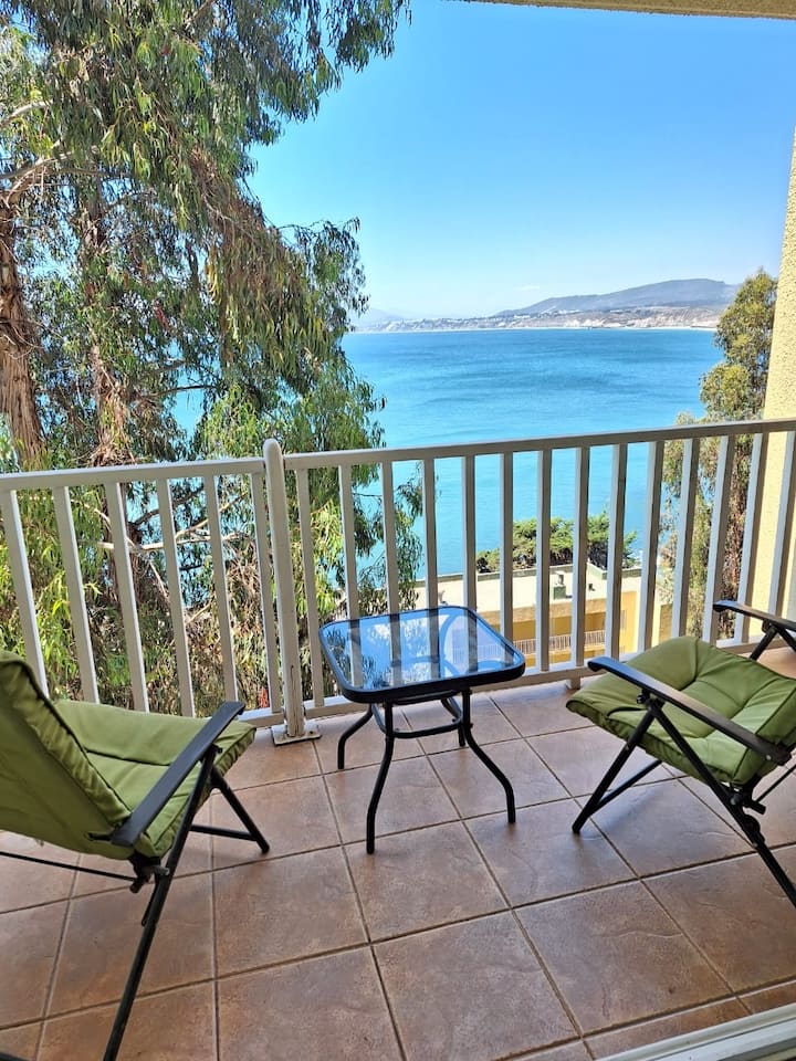 Maravilloso Departamento Con Vista Al Mar - Quintero