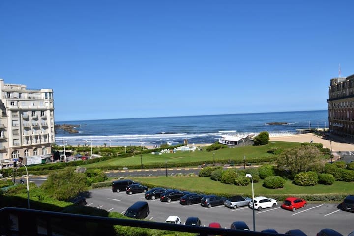 Appt T3 Pleine Vue Mer Plage 100 M. - Biarritz