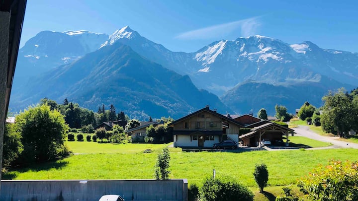 Deux Pièces Au Pied Des Pistes Face Au Mont-blanc - Saint-Gervais-les-Bains