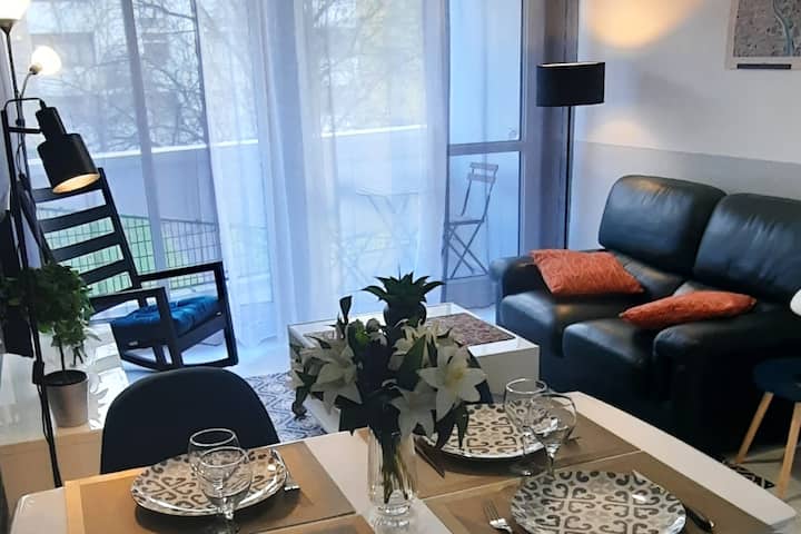 T4 Confortable Et Ensoleillé - Aéroport de Bordeaux Mérignac (BOD)