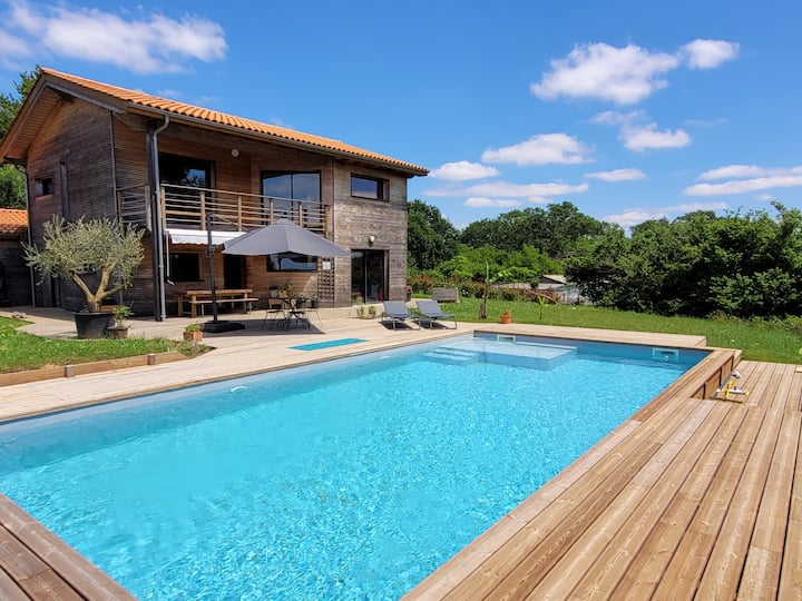 Maison Bois Campagne Landaise - Peyrehorade