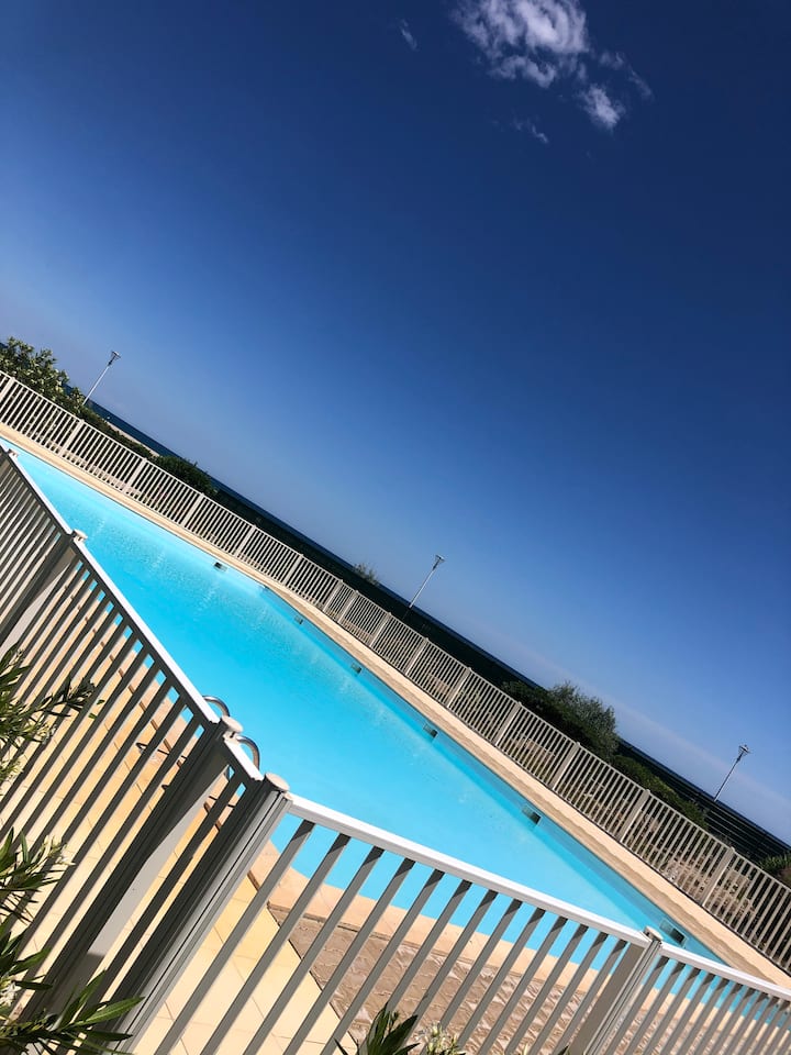 Studio 30m2 Avec Piscine, Bord De Mer - Leucate