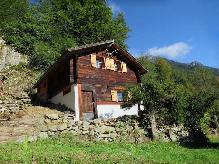 Authentique Chalet En Pleine Nature - Martigny