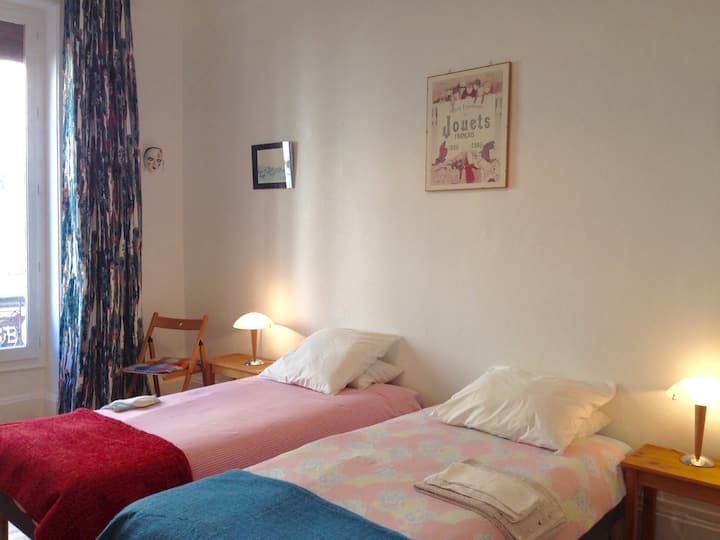 Chambre 2pers Proche Gare Part Dieu, Douche Privée - Lyon
