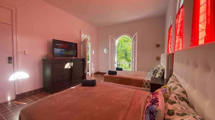 5 Bedrooms 2nd Story House In Condado - San Juan