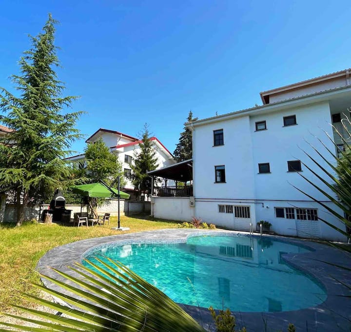 Havuzlu, Saunalı 5+1  Villa Mamma Rosa - Сапанджа