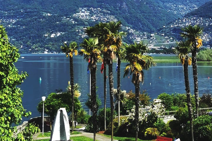Apartment With A Panoramic Balcony By The Lake - Locarno