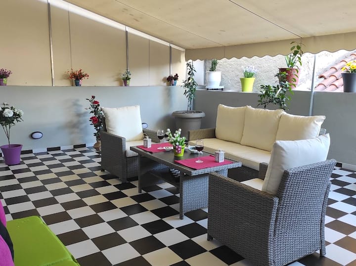 Relax Near Acropolis Apartment And Private Terrain - Athens