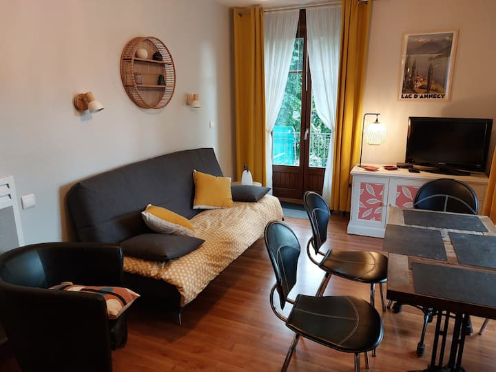 Beau T2 De Charme, Parking Privé, Terrasse. - Viviers-du-Lac