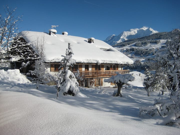Logement Spacieux De 60 M² Dans Un Chalet Authentique · Mont-blanc - Combloux