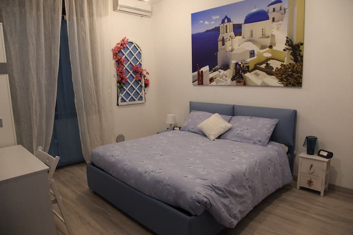 Stanza Doppia A Tema Greco Con Bagno Privato - Lombardei
