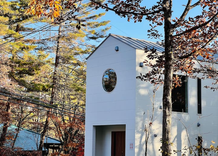 新建整栋别墅/可10人入住/5卧2浴2卫/全功能厨房/hakuba高级滑雪度假屋 - Japan